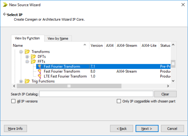 تبدیل فوریه در FPGA با Xilinx FFT IP Core - هگزالینکس
